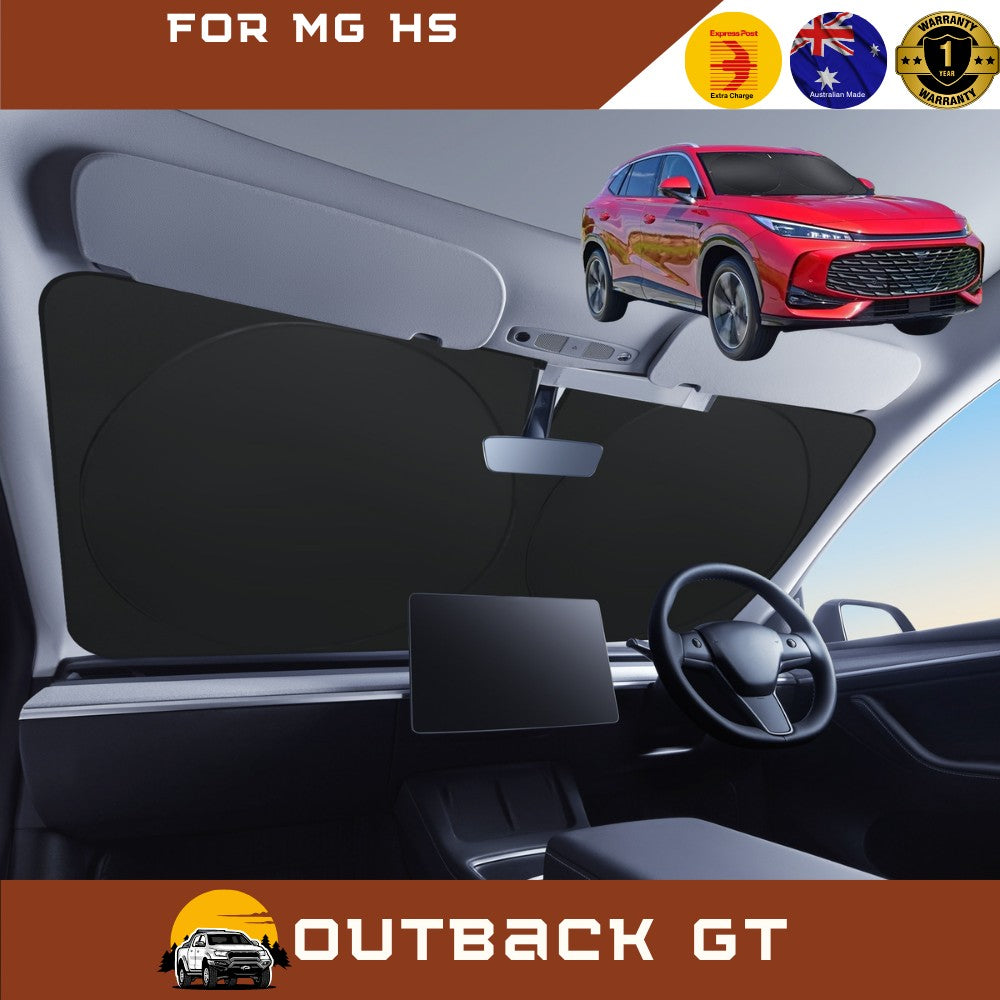 Front Windscreen Sun Shade for MG HS 2024 - Current - Standard 150 x 8 ...