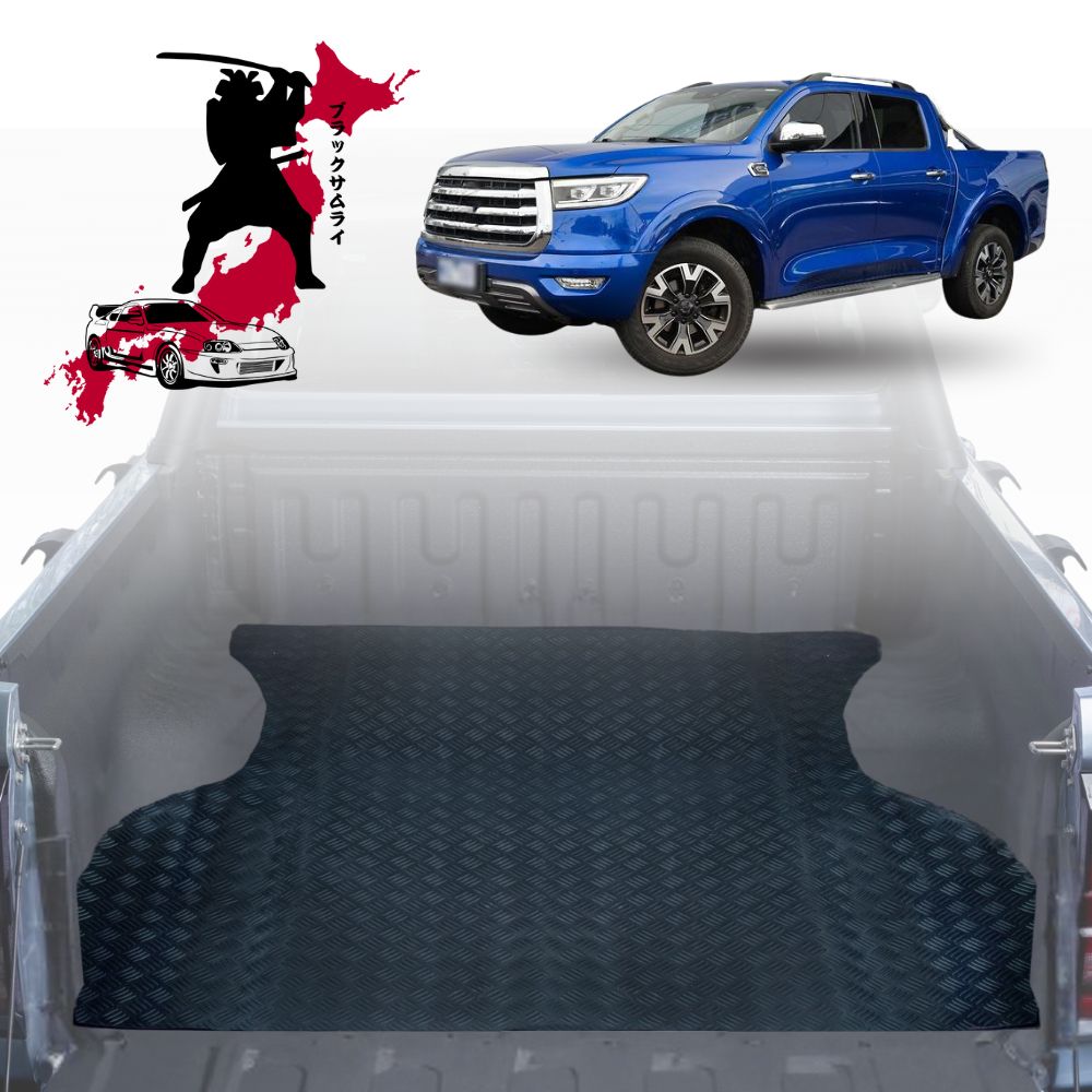 Black Samurai UTE Tub Mat Tray Liner for GWM Haval Great Wall Cannon U ...