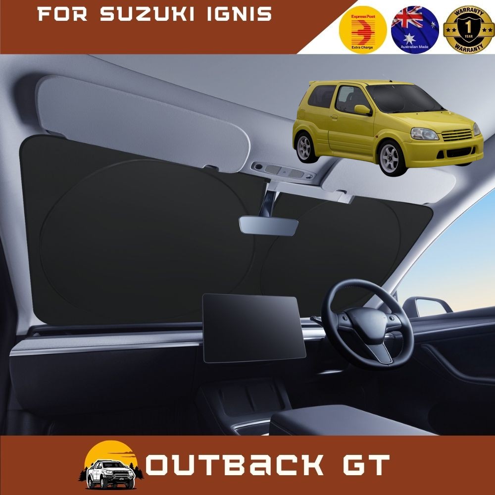 Front Windscreen Sun Shade for Suzuki Ignis 2001 - 2016 - Standard 150 ...