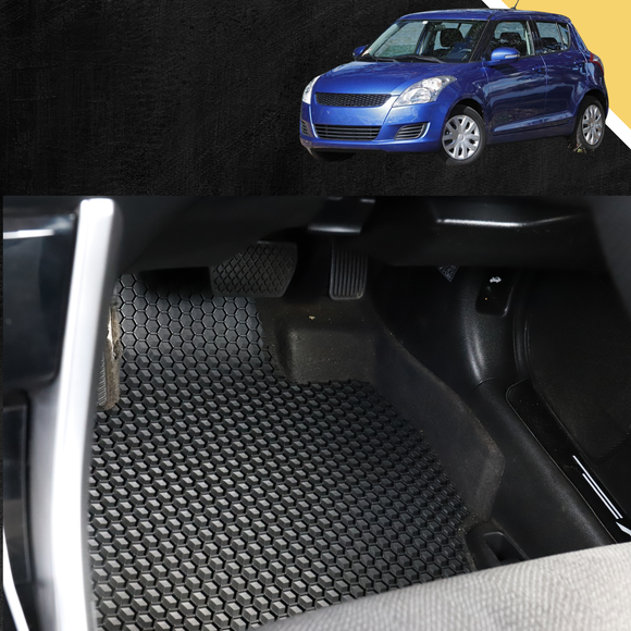 6D PRO Car Floor Mats for Suzuki Swift 2011 - 2017 (FZ) | Outback GT