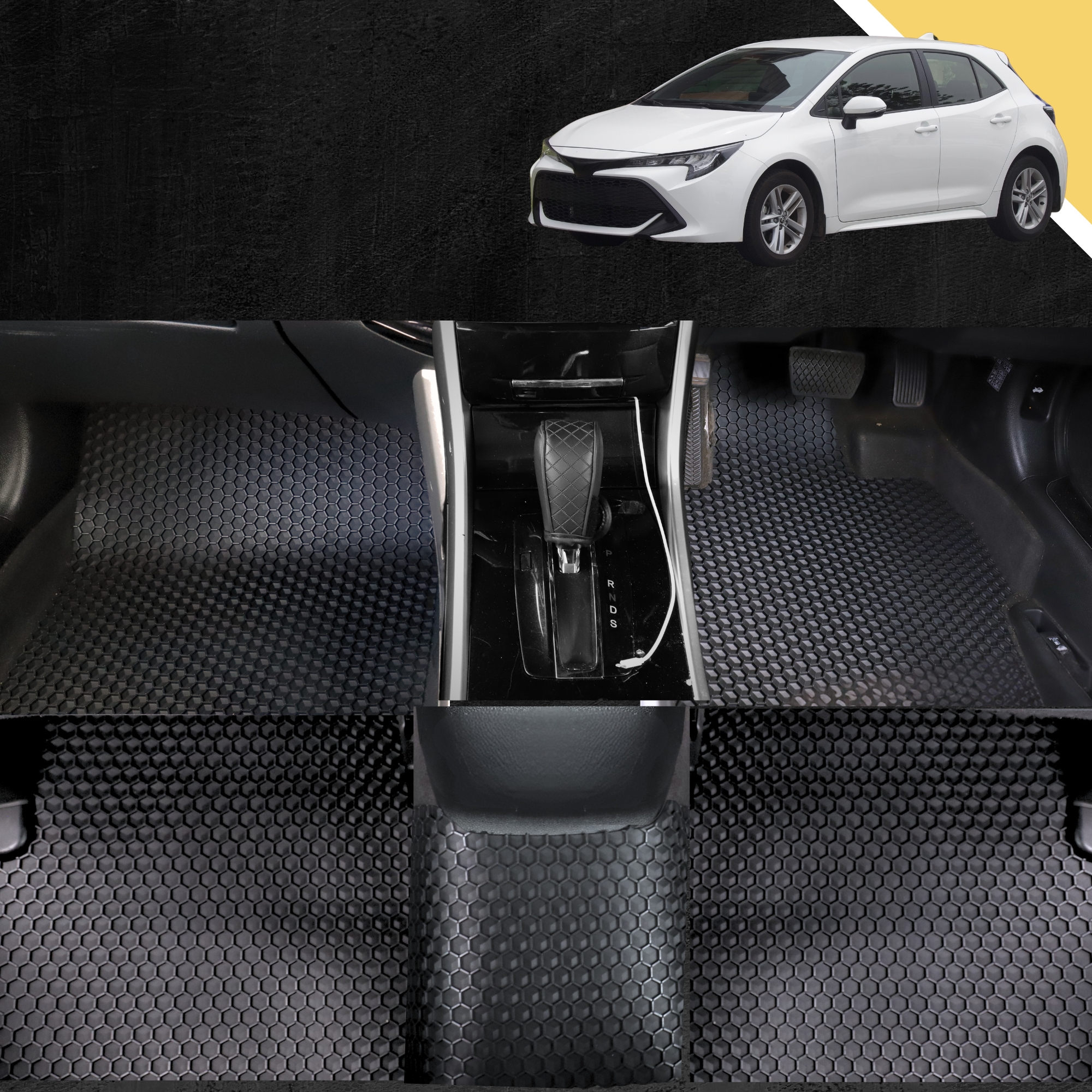 6D PRO Car Floor Mats for Toyota Corolla 2018 - Current Hatch | Outback GT