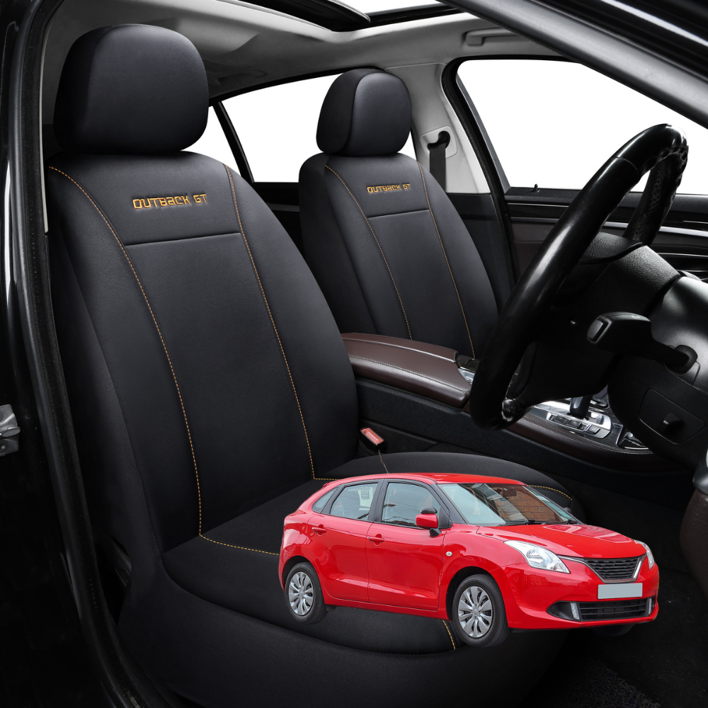 Car Front Seat Cover for Suzuki Baleno 2015 - Current EW - Black - 27 ...
