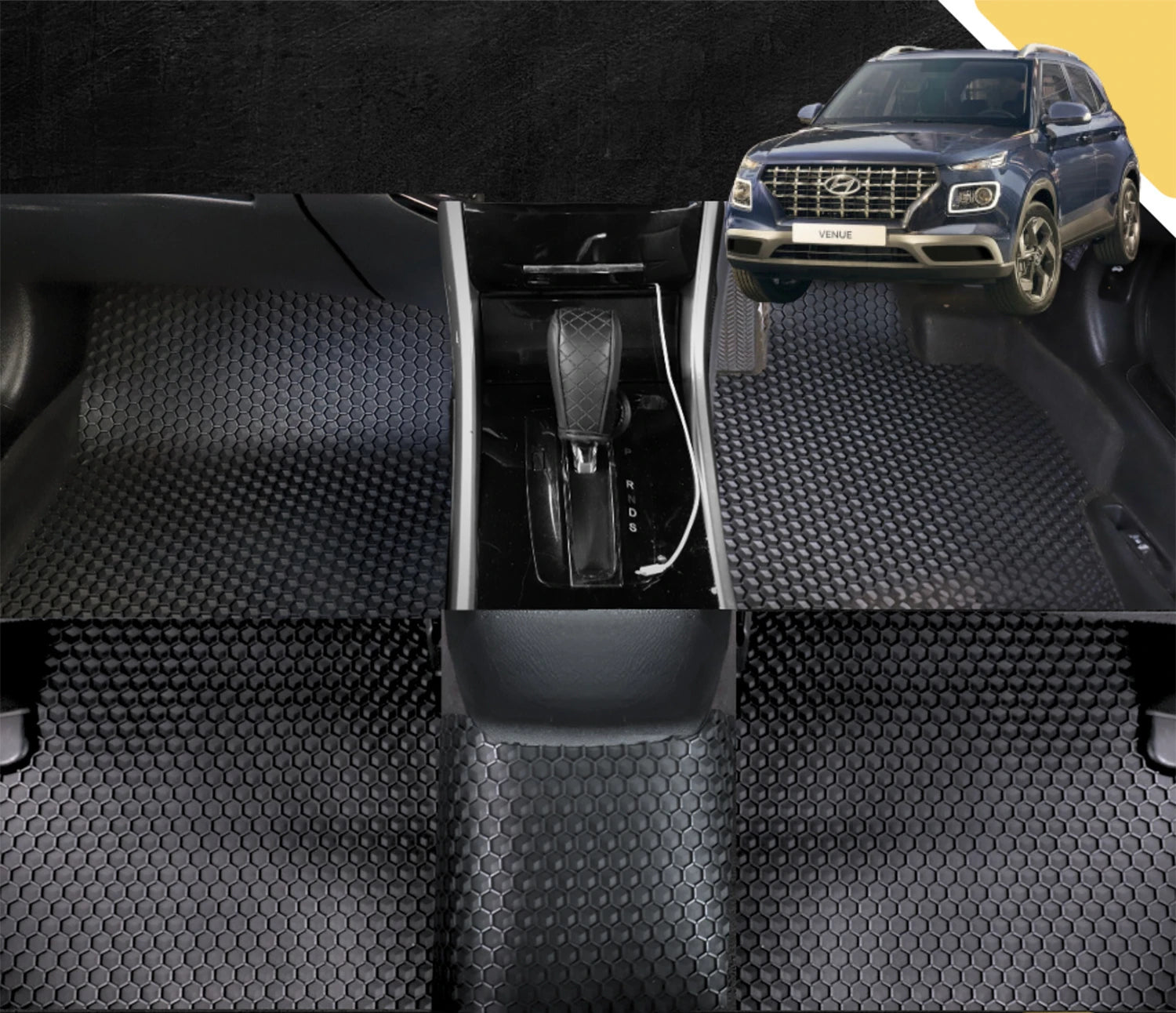 6D PRO Car Floor Mats for Hyundai Venue 2019 - Current QX | Outback GT