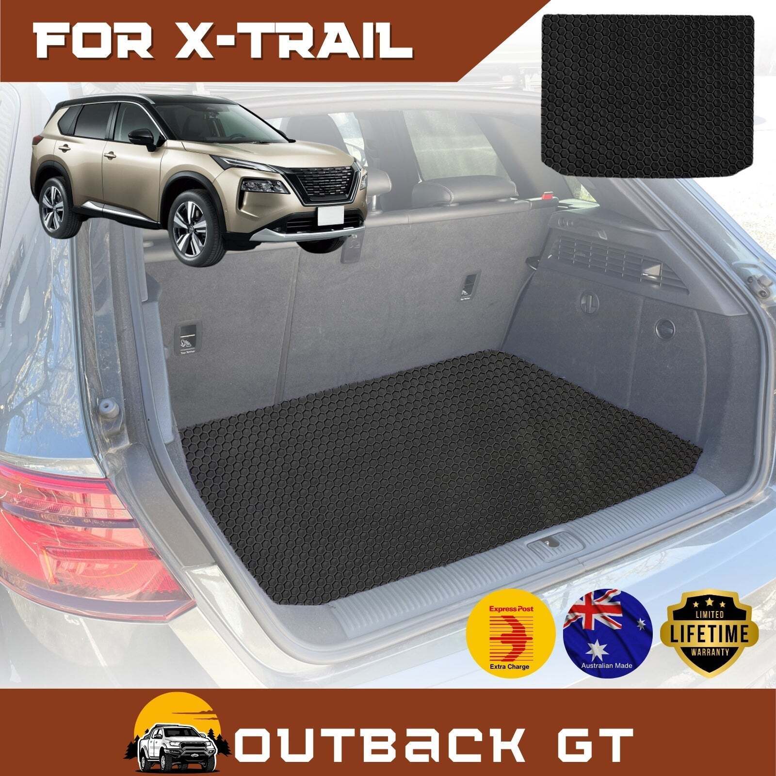 Outback GT | Premium Car Accessories – Floor Mats, Boot Mats, Ute Mats