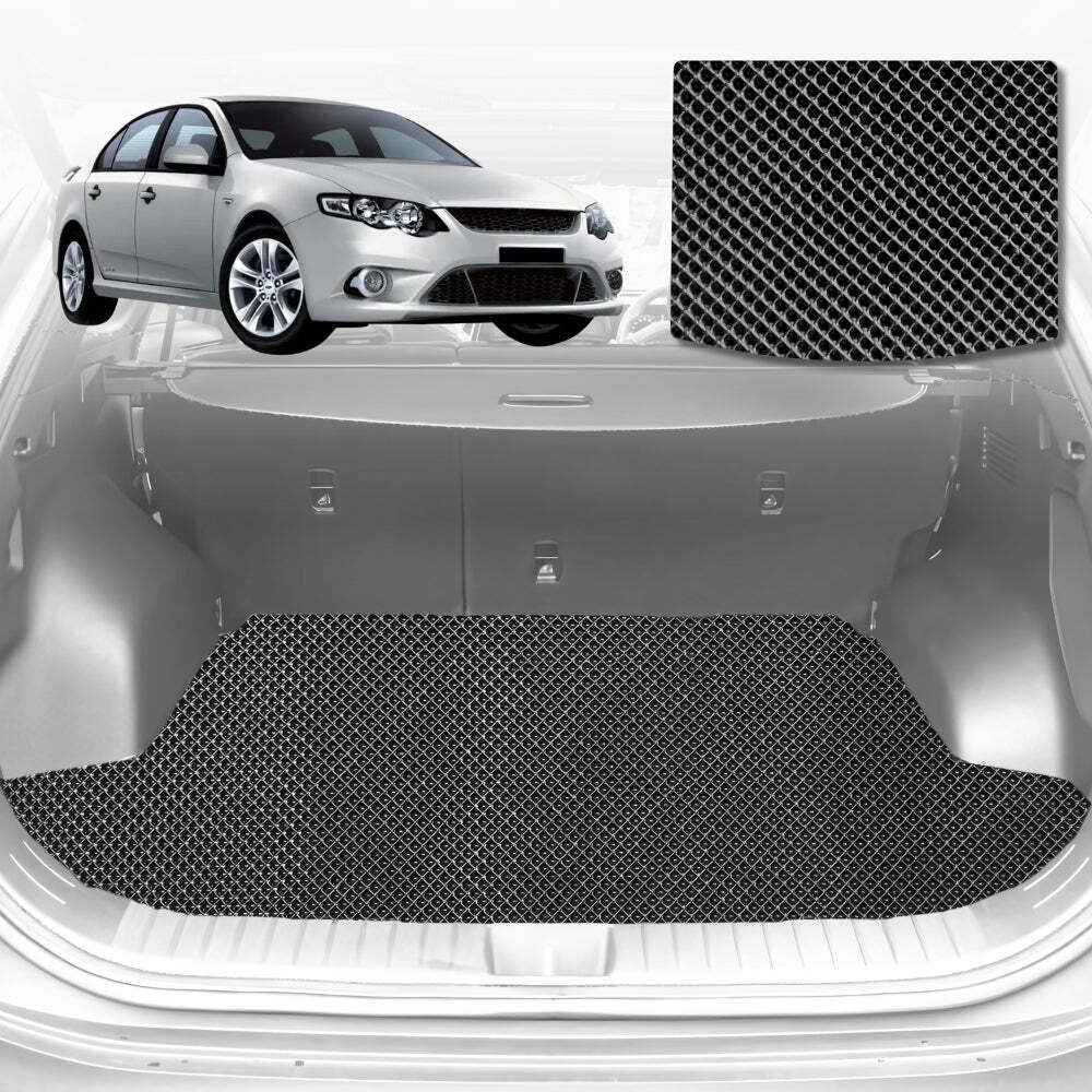 6D Diamond Car Boot Mat for Ford Falcon 2002 - 2008 (BA BF) (with LPG ...
